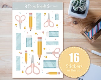 Cute Pencil Sticker - Etsy