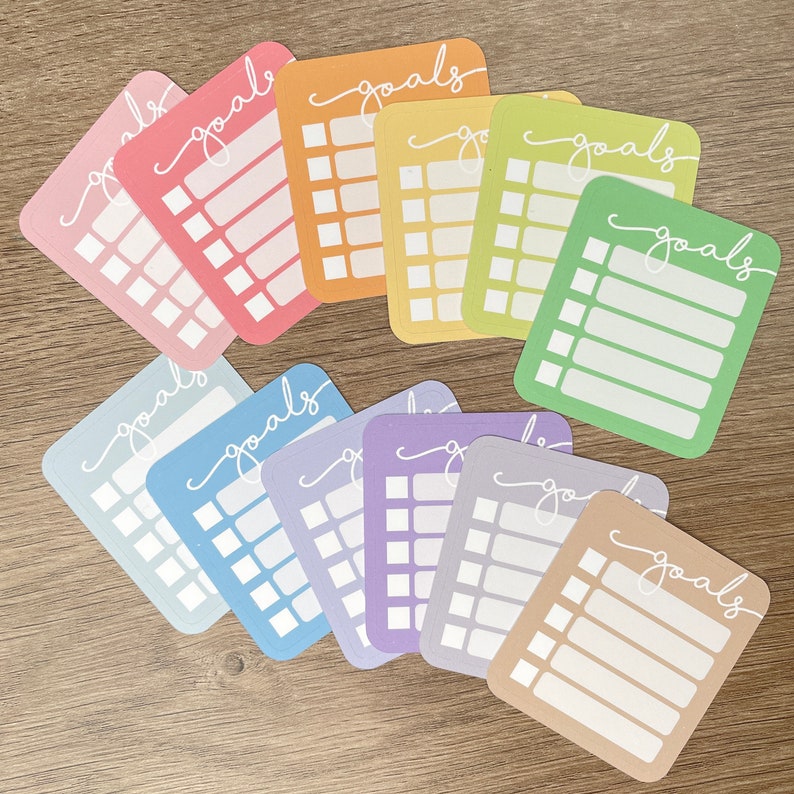 TASKS Reading List Checkbox Label Check List Label Small Note Reminder ...