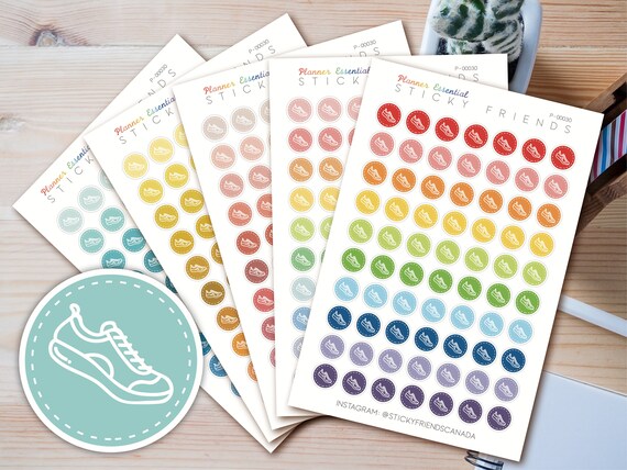 Running Sticker Jogging Walking Hiking Exercise Gym Bujo - Etsy