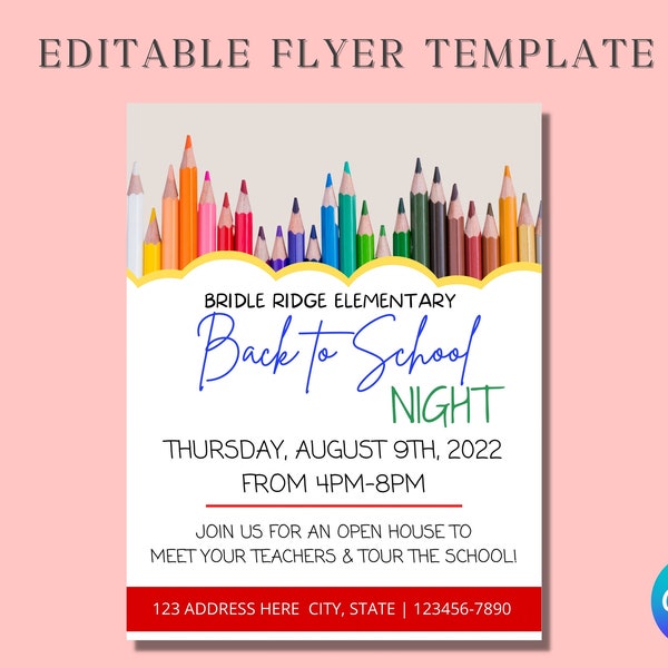 Back to School Night - Etsy
