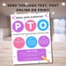 PTO School Flyer, PTO Sign up Sheet, PTA Flyer, Pta Sign up Flyer ...