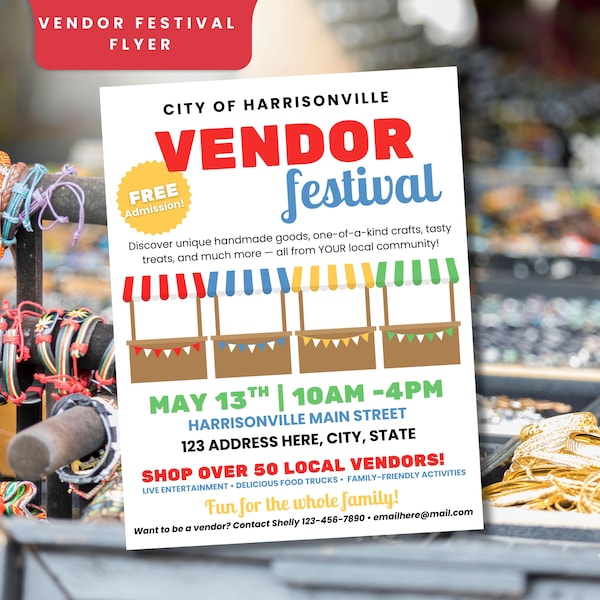 Vendor Flyer - Etsy
