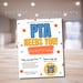PTO School Flyer, PTO Sign up Sheet, PTA Flyer, Pta Sign up Flyer ...