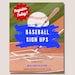 Editable Flyer, Baseball Flyer, Baseball Sign up Flyer, Canva Flyer ...