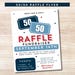 50 50 Raffle Fundraiser Flyer, Raffle Event, Raffle Flyer, Fundraiser ...