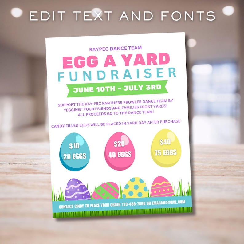 Egg My Yard Fundraiser, You’ve Been Egged, Egg Your Yard, Easter ...