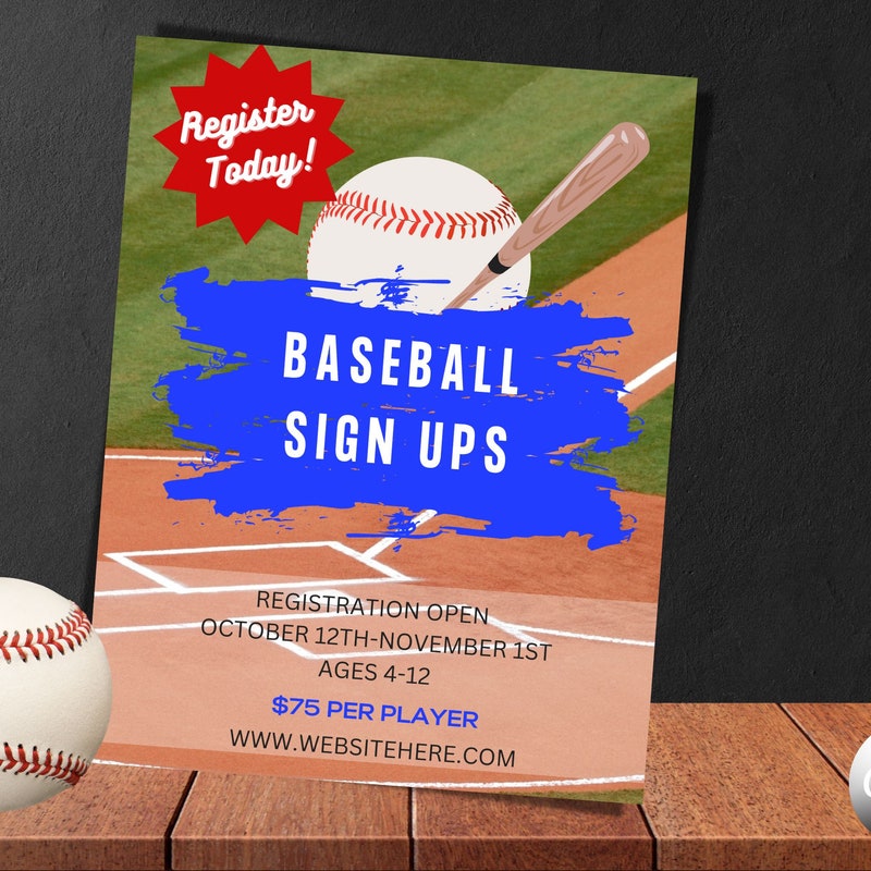 Baseball Sign - Etsy