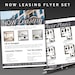 Apartment for Rent Flyer, Now Leasing Flyer, Home for Rent ...