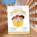 Storytime Flyer, Book Flyer, Book Group Flyer, Library Flyer, Kids ...