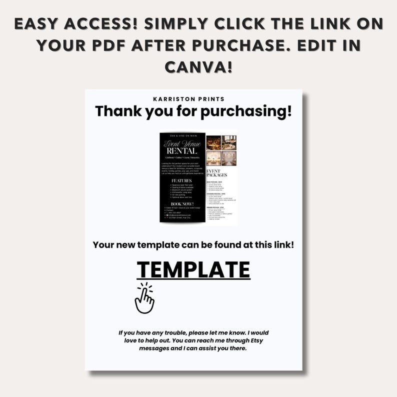 Venue for Rent Flyer, Venue Rental Flyer, Party Venue Advertisement ...