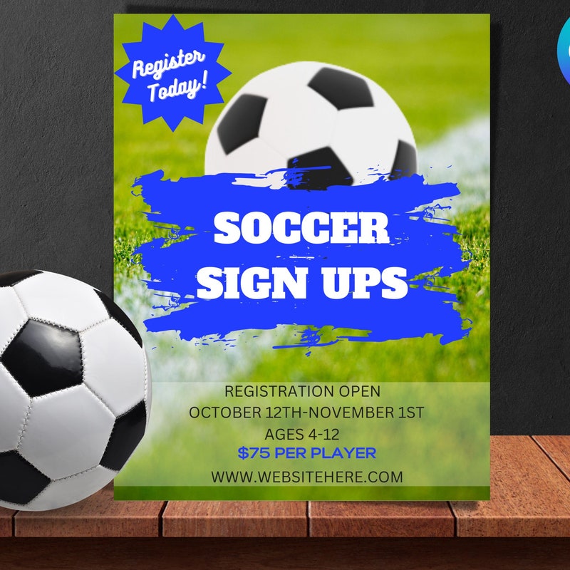 Soccer Sign - Etsy