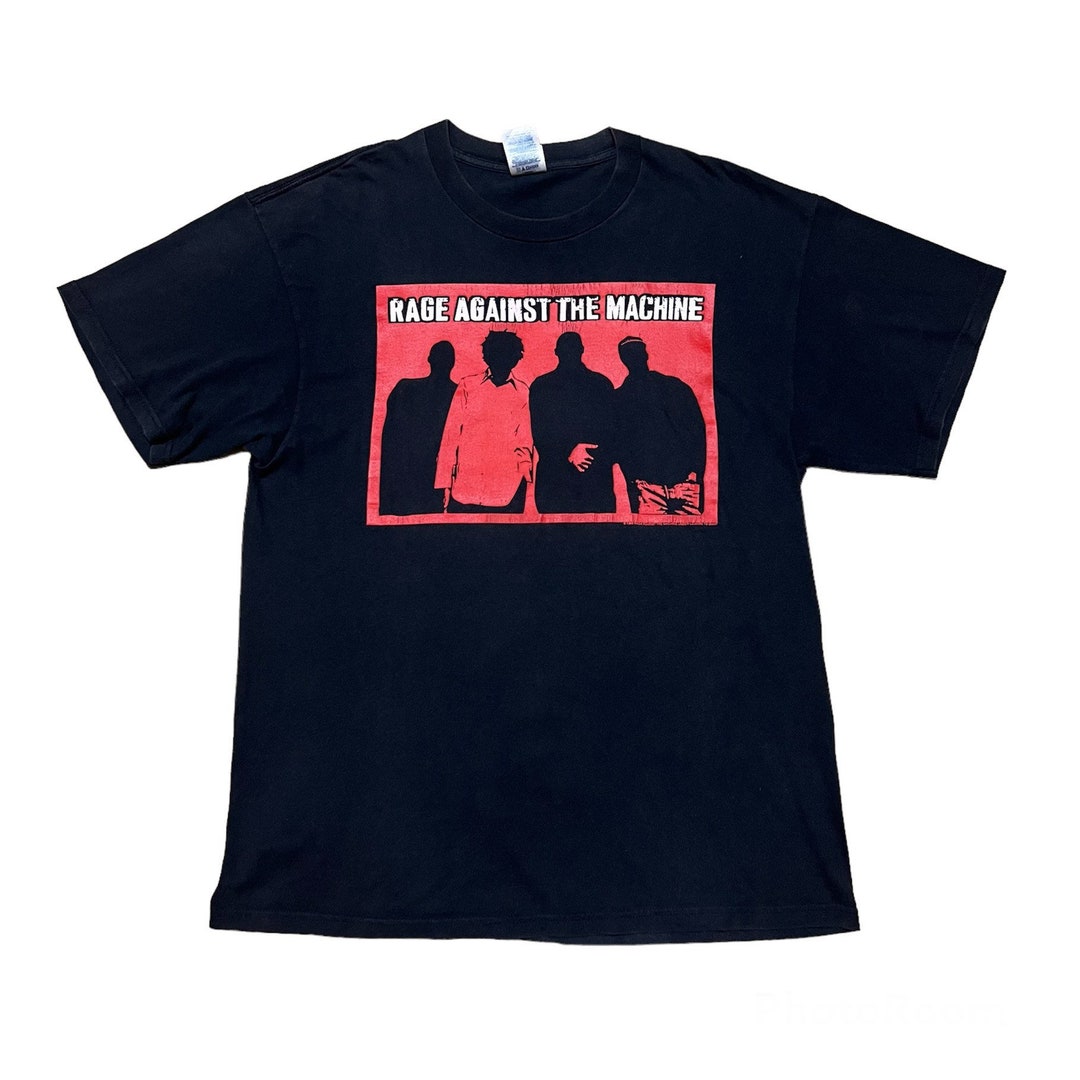 Vintage 1999 Rage Against the Machine RATM Big Logo T Shirt Delta Tag ...