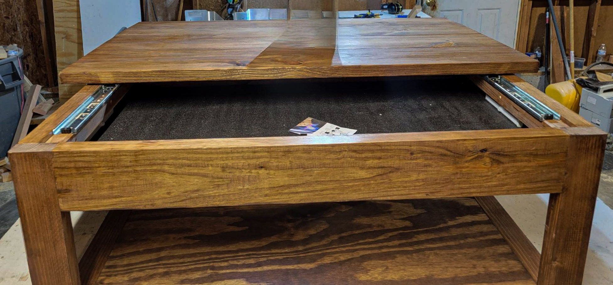 Coffee Table Gun Cabinet Plans