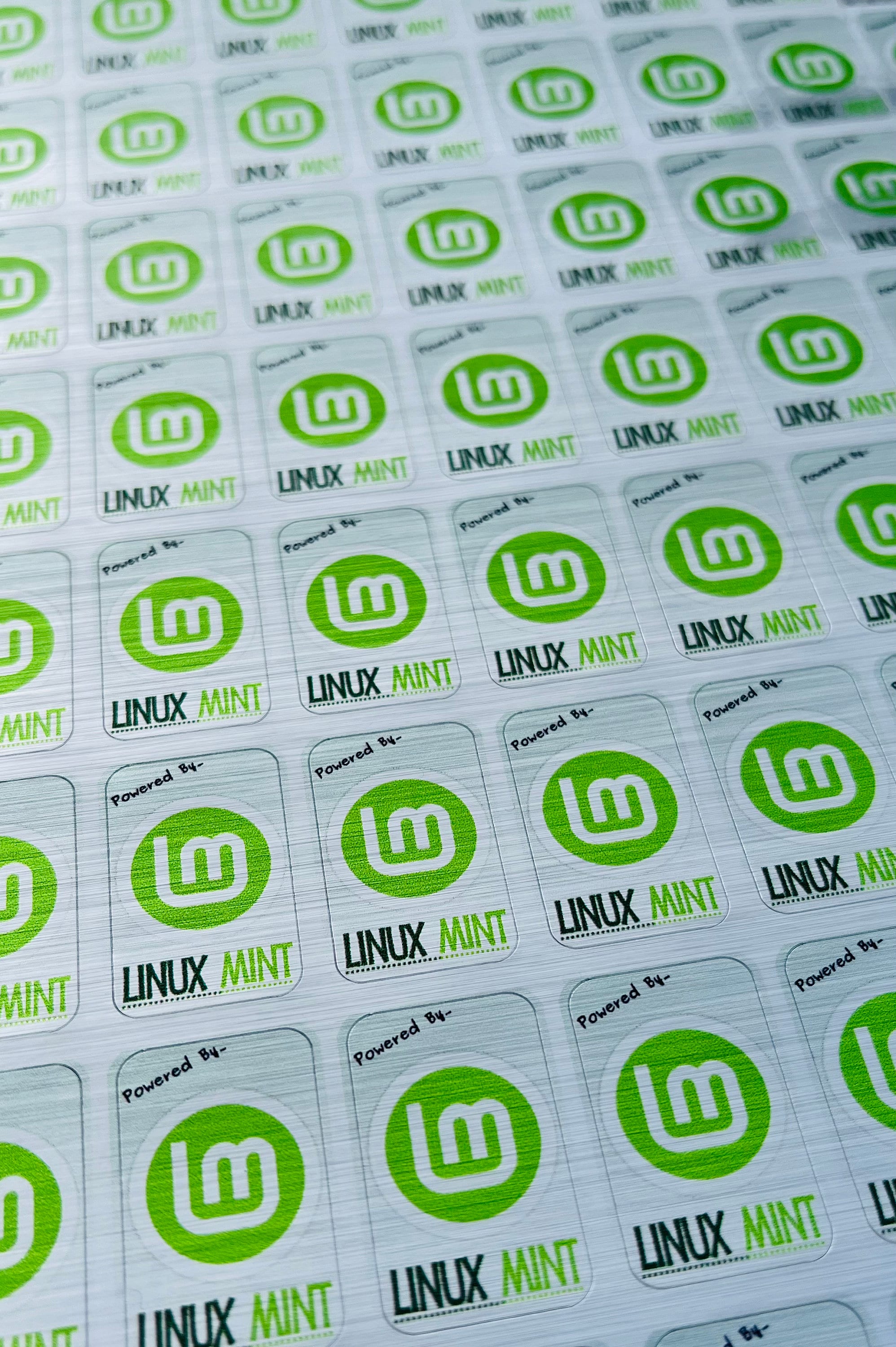 6x Custom Linux Mint Desktop PC Computer / Laptop / Server Brushed ...