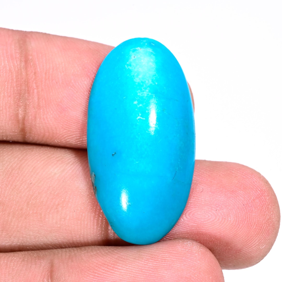 23.25ct Natural Persian Turquoise Certified Persian Large Oval Loose ...