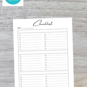 Editable to Do List, to Do List Printable, Blank List, Check List ...