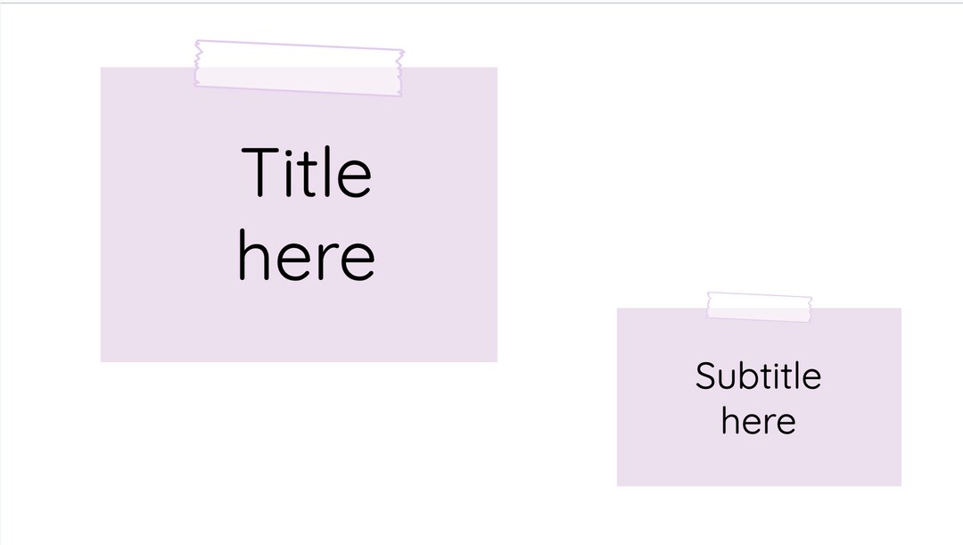 Sticky Notes - Google Slides Templates - Etsy