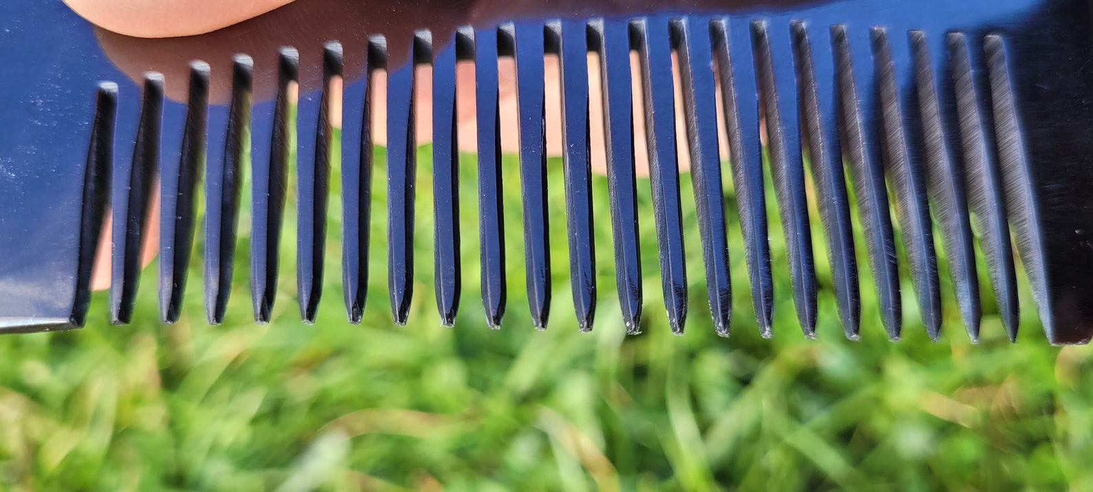 Bone Horn Comb for Men Natural Vintage Hair Comb Beard Comb - Etsy