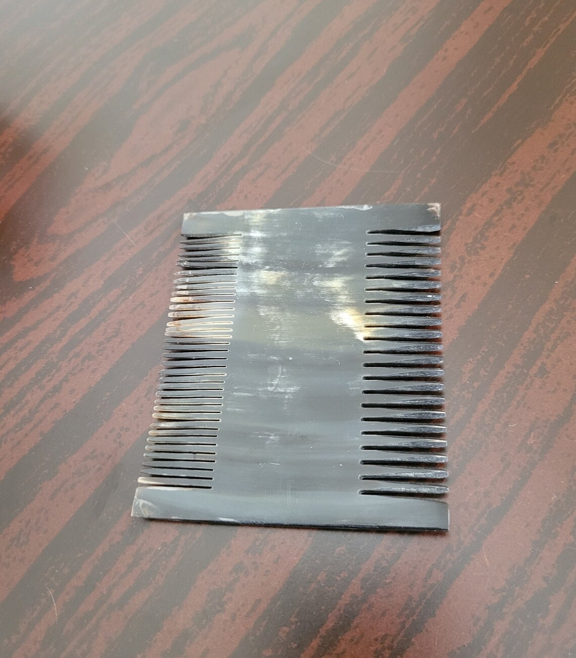 Bone Horn Comb for Men Natural Vintage Hair Comb Beard Comb - Etsy