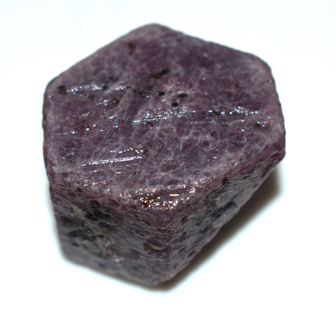 100% Natural Raw Ruby Crystal, Rough Ruby Stone, Huge Size Hexagon ...