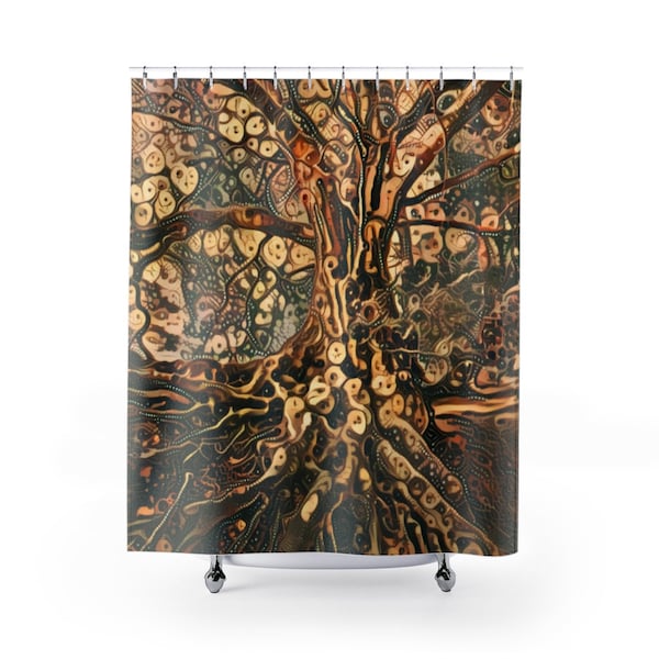 Tree Shower Curtain - Etsy