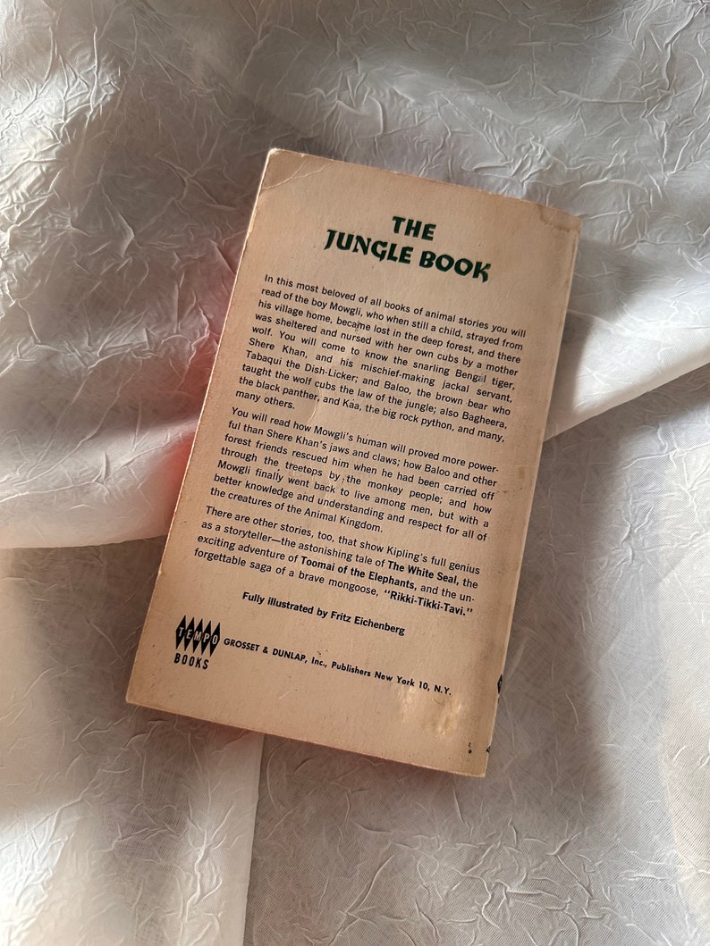 The Jungle Book 1967 Version: Tempo Books Jungle Book Illustration Book ...