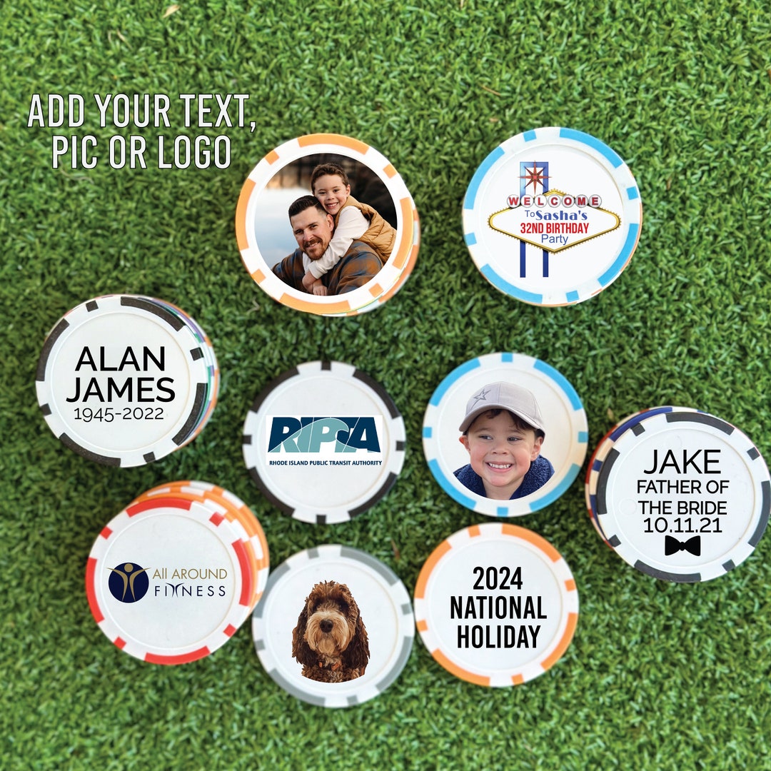 No Minimum Poker Chip Custom Personalized Poker Chip-Personalized Coin ...