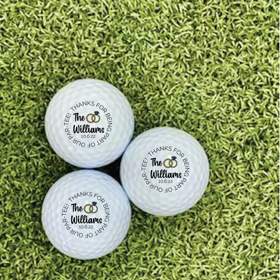 Custom Wedding Golf Balls Golf Wedding Custom Golf Balls Wedding Gifts ...