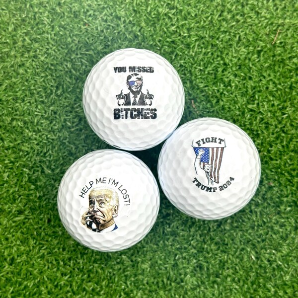 Trump 2024 Golf Balls - Etsy