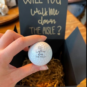 Officiant Proposals | Officiant Gifts | Golf Balls | Wedding Gifts ...