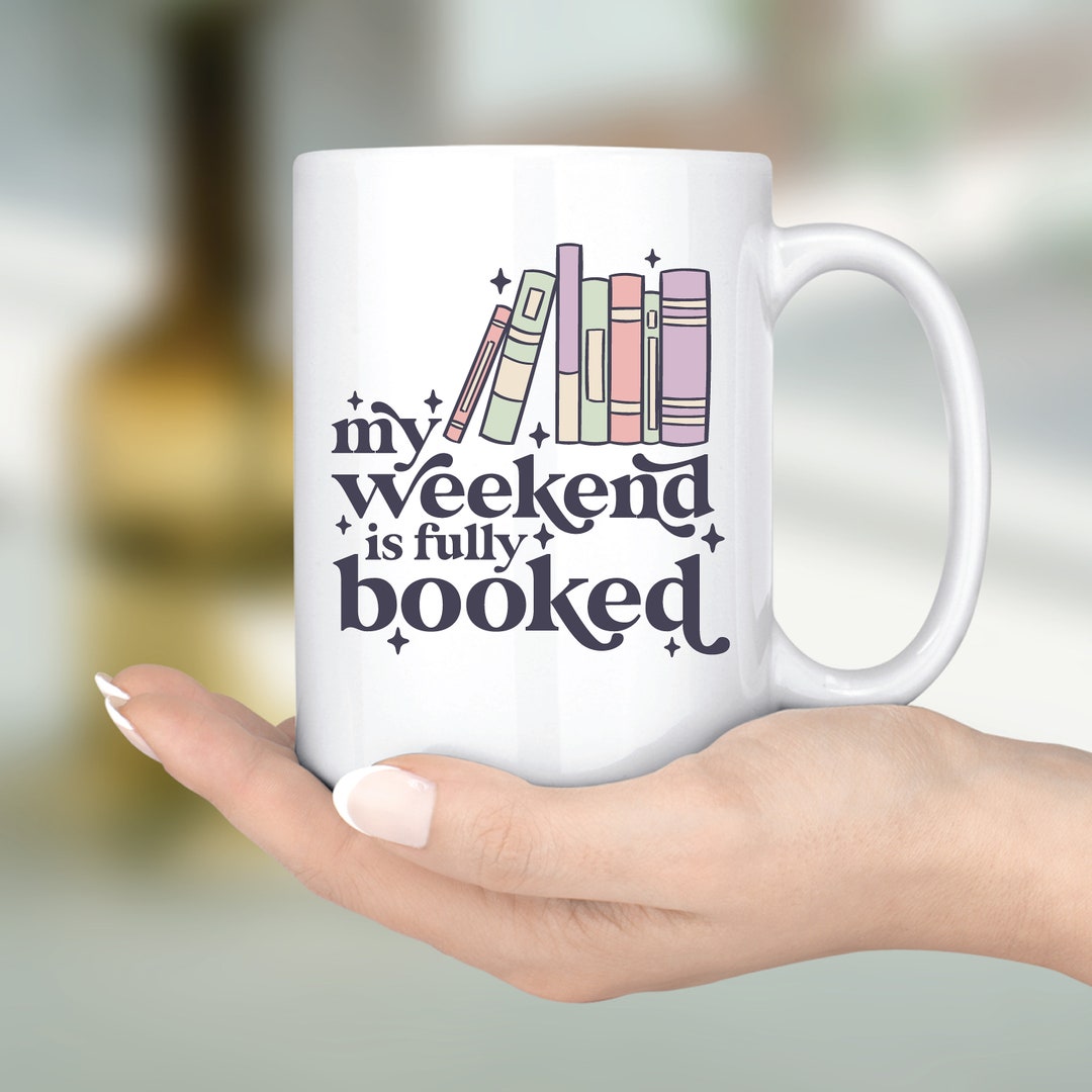 Book Lover Coffee Mug Handmade Mug Book Lovers Mugs Gift for Her Gift ...