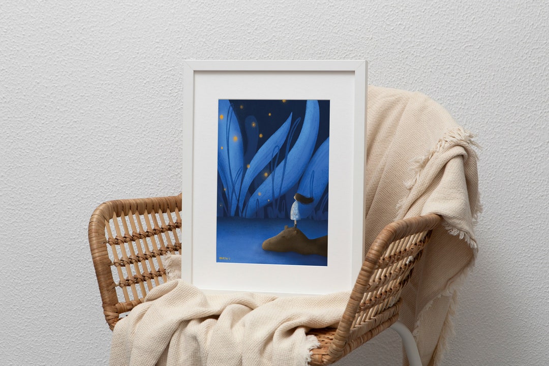 Navigating Between Dreams / Capybara Totem Illustration - Etsy