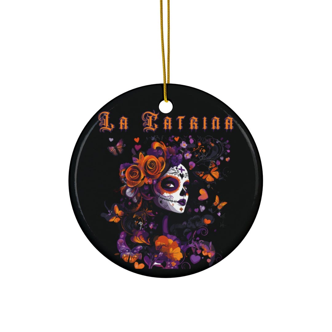 Catrina Halloween Ceramic Ornaments, Unique, Trendy Gifts for Día De ...