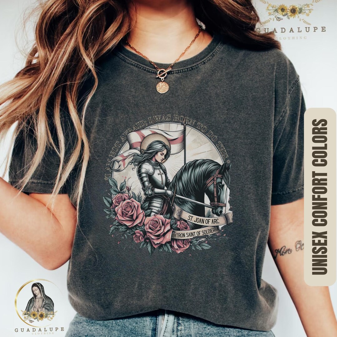 Religious Apparel, Saint-inspired Fashion, Vintage Boho Style St Joan ...