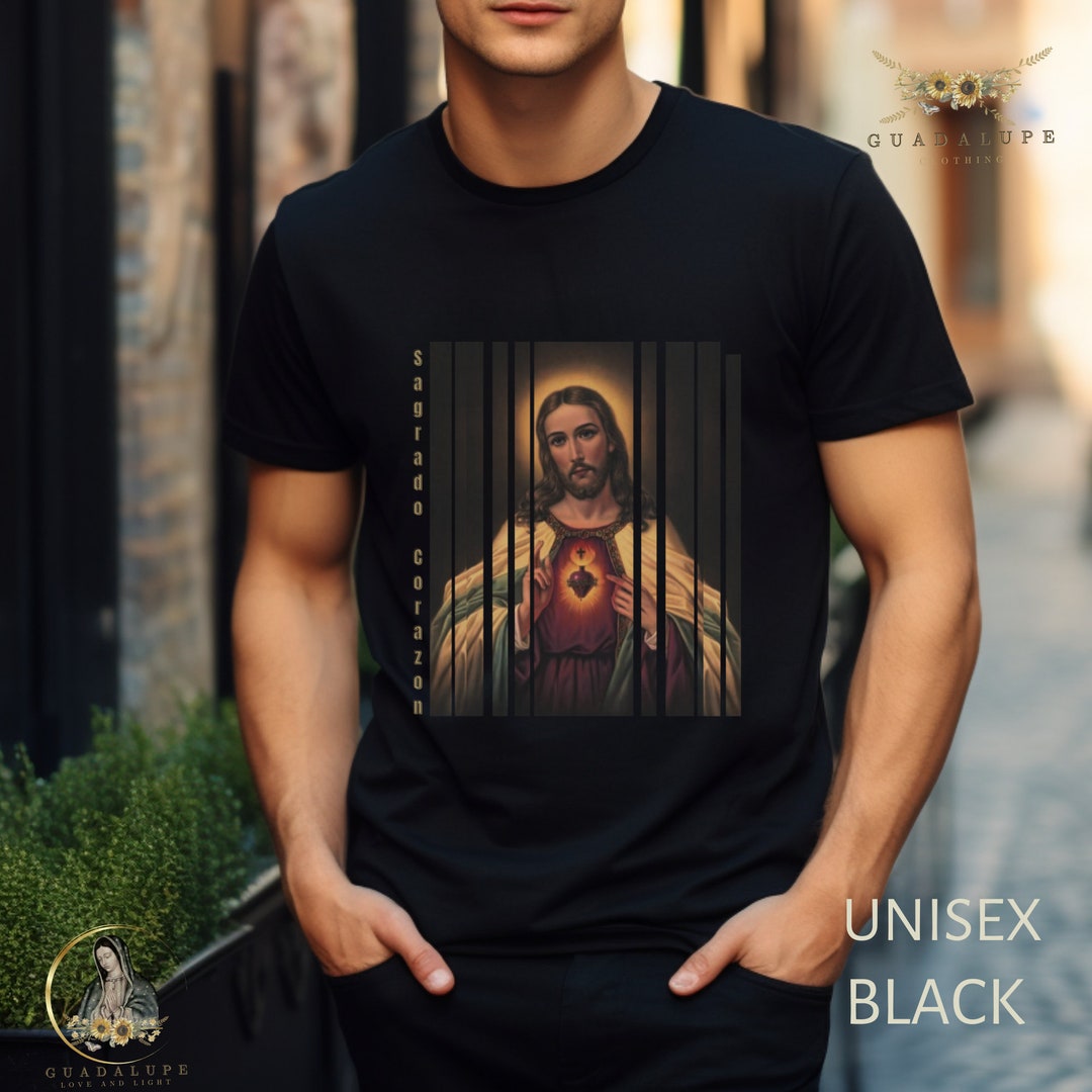 Vintage Style Sagrado Corazon De Jesus Shirt, Catholic Christian ...