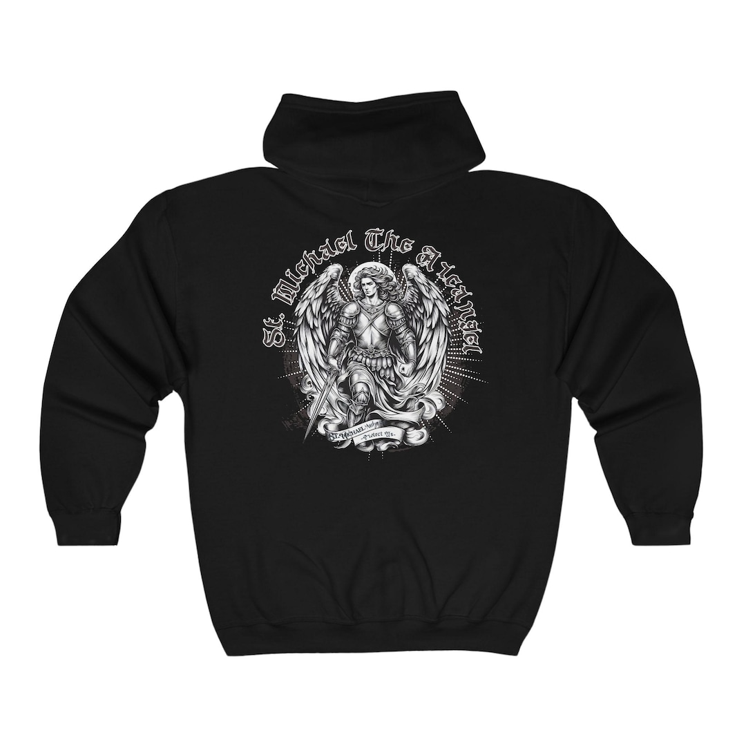 St Michael De Arcangel Catholic Sweatshirt, Religious Hoodie, Christian ...