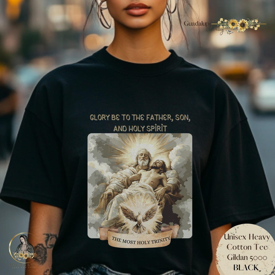 Holy Week the Most Holy Trinity T-shirt, Good Friday Jesus Tee, Holy ...