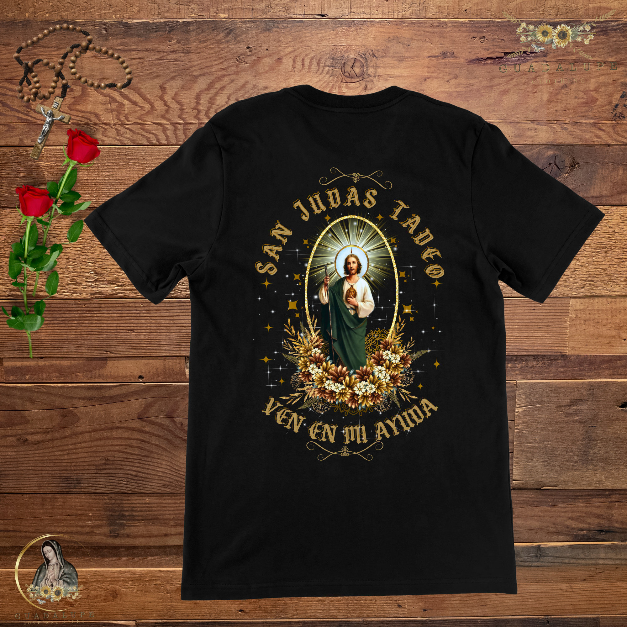 Catholic Dad Shirt, San Judas Tadeo Devotional Gift - Etsy
