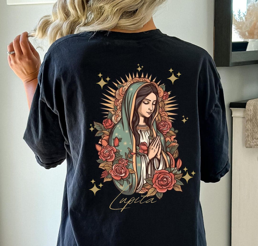 Confort Colors Fiesta De La Virgen T-shirt, Vintage Guadalupe Tee ...