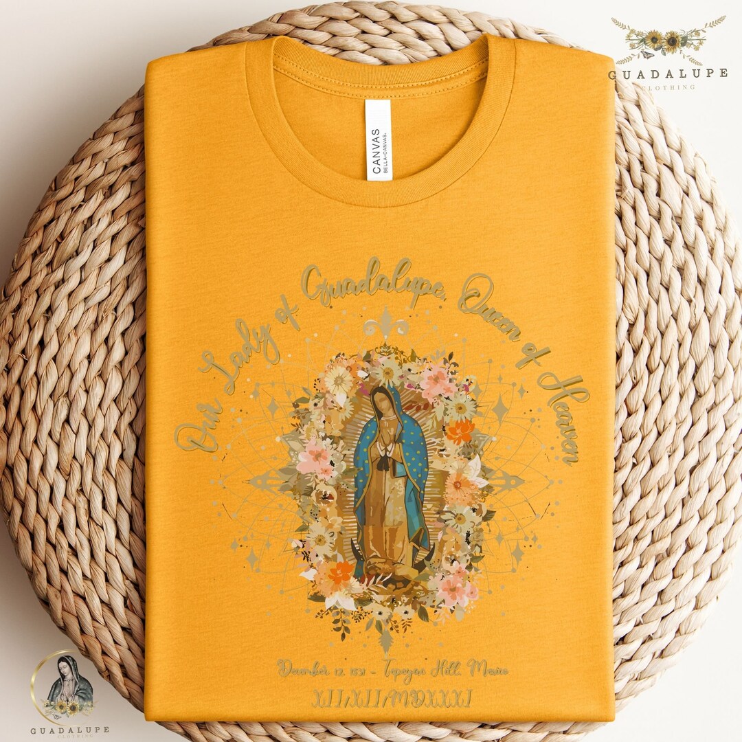 Vintage Style Guadalupe Clothing, Catholic Christian Clothing ...