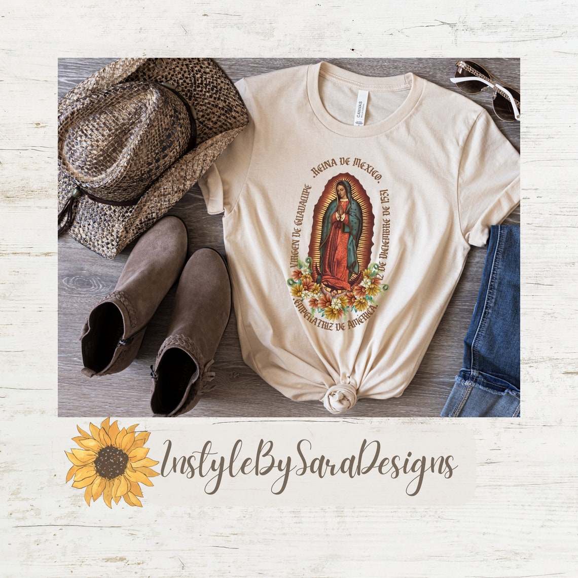 Guadalupe Tshirt Virgen Maria Shirt La Morenita Tee - Etsy