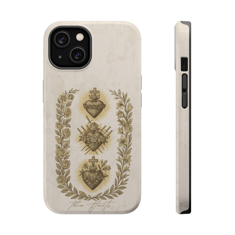 Holy Family Catholic Phone Case, Three Hearts Magsafe® Compatible - Etsy