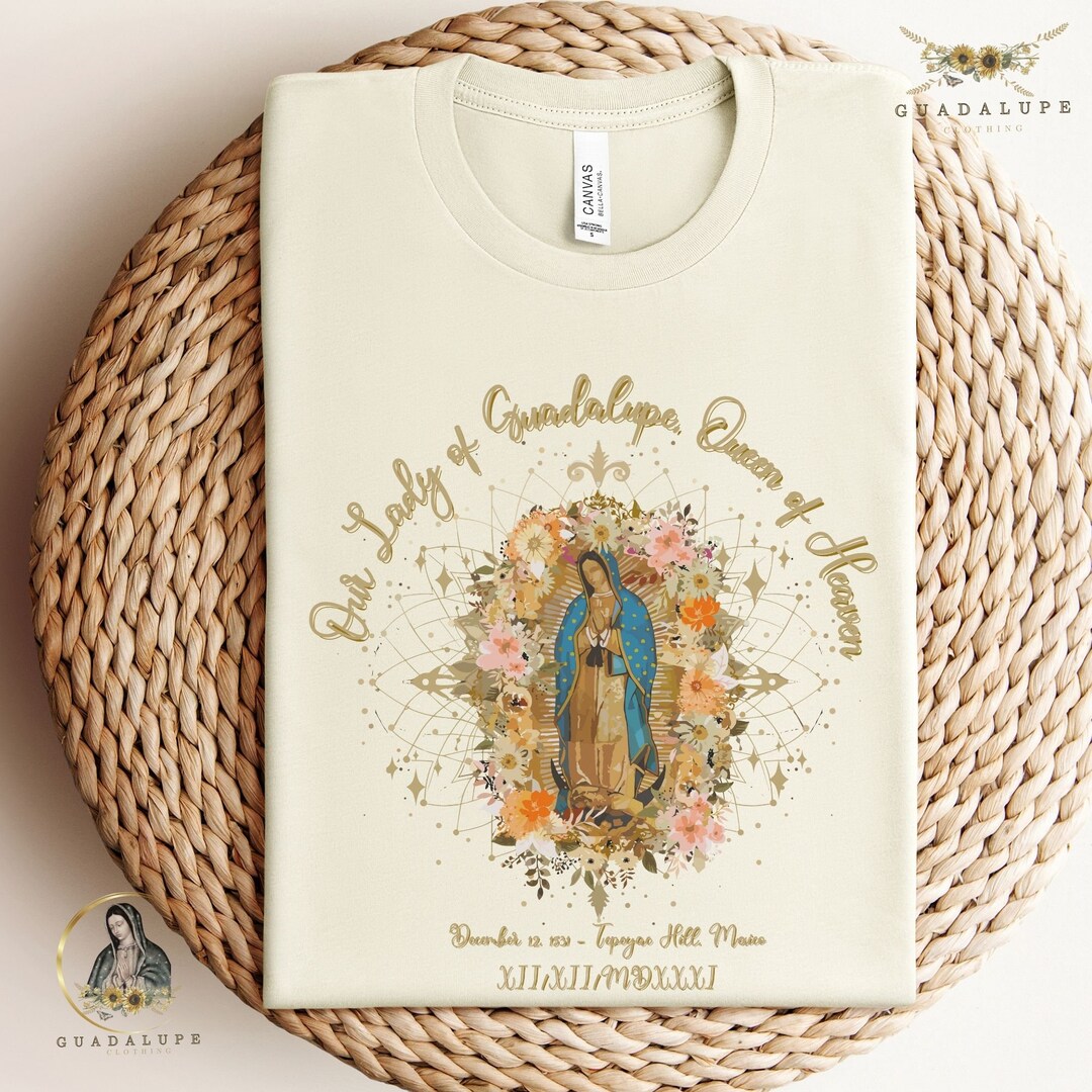 Vintage Style Guadalupe Clothing, Catholic Christian Clothing ...