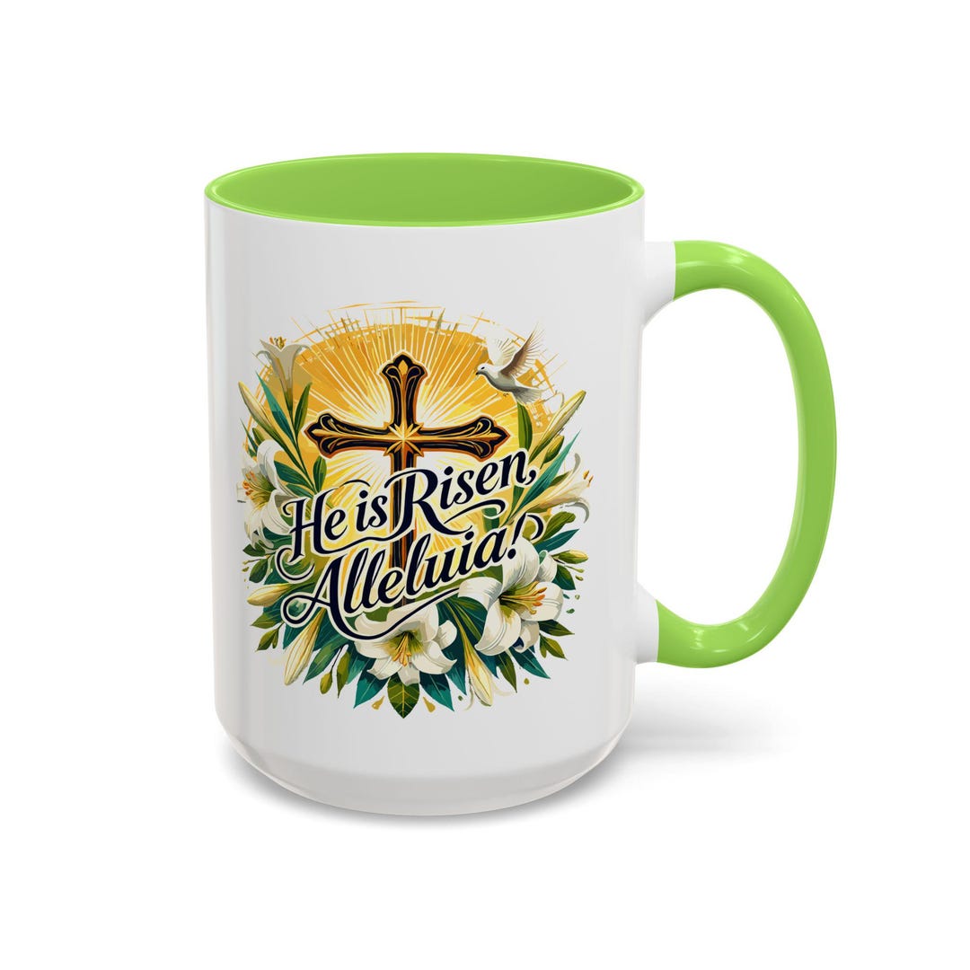 Faith-inspired Coffee Mugs, Easter Sunday Lent Hope Renewal, 11oz 15oz ...