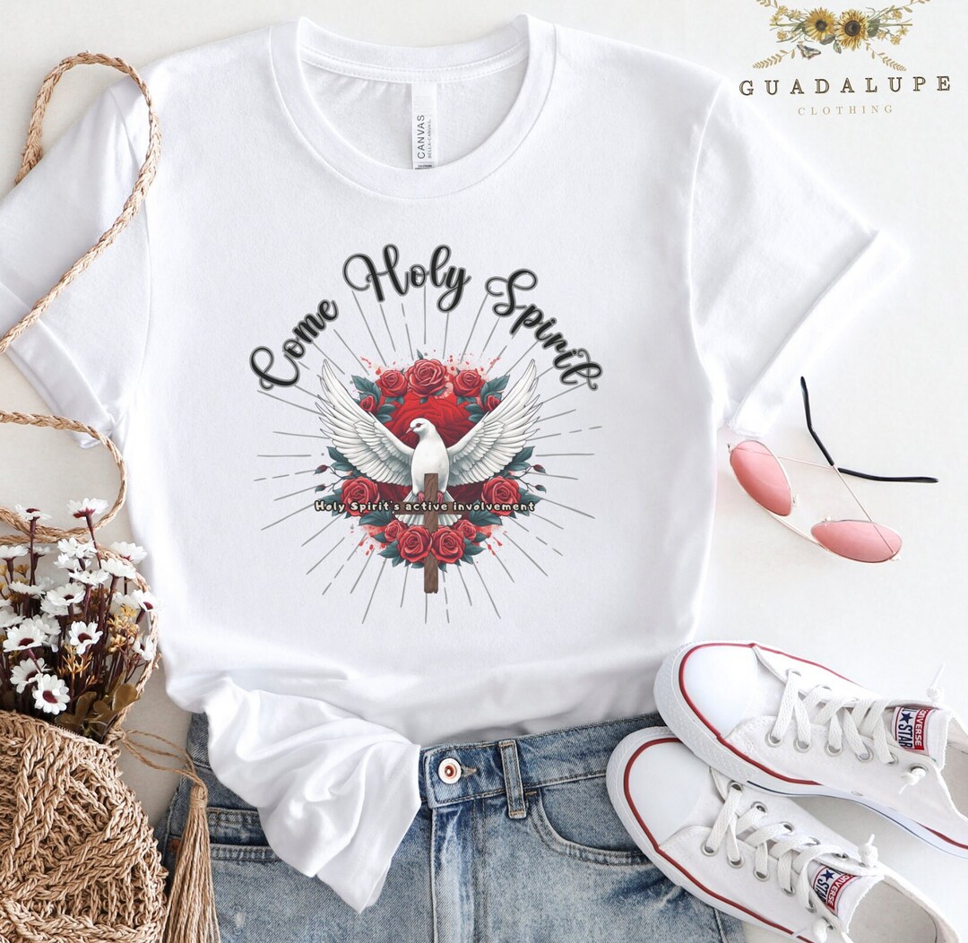 Ts Of The Holy Spirit T Shirt Bible Verse Ts Catholic Faith