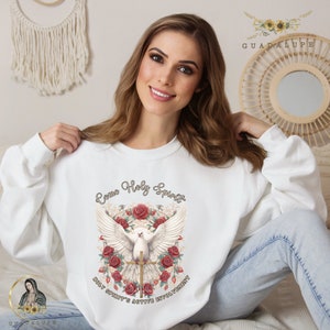 Gifts of the Holy Spirit Crewneck Sweatshirt, Aesthetic Catholic Faith ...