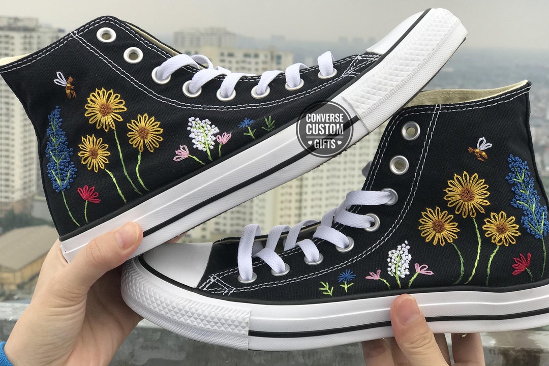 Converse Custom High Tops/ Converse Custom Shoes/ Custom Converse Women ...