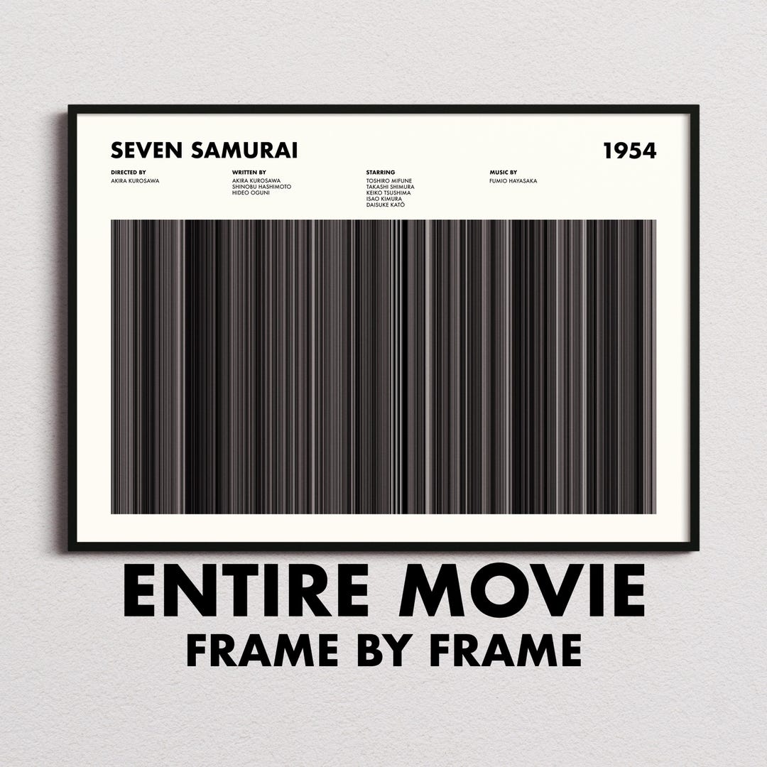 Seven Samurai Movie Poster, Seven Samurai Print, Seven Samurai Poster ...