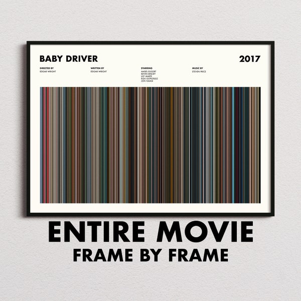 Baby Driver Poster - Etsy