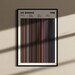The Shining Movie Barcode Print, the Shining Print, the Shining Poster ...